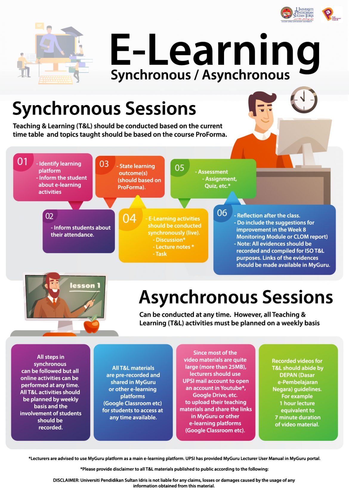 E-Learning Poster – UPSI | Pusat Pembangunan Akademik